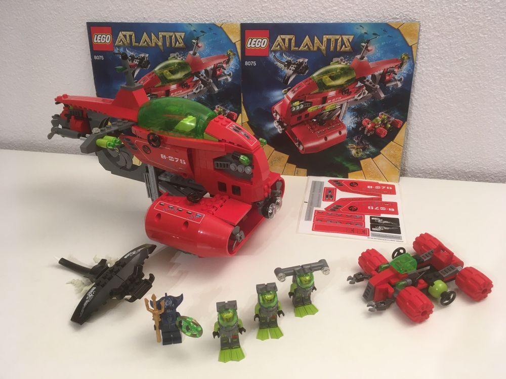 Lego Atlantis Konvolut 8 Sets komplett mit Anleitungen (Gebraucht) in ...