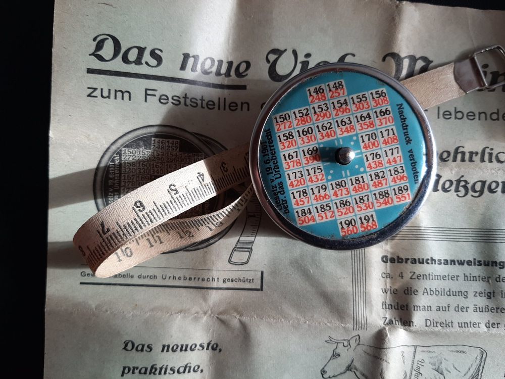 Rollmeter Massband antik Sammlerstück (Gebraucht) in Seewen SO für CHF ...