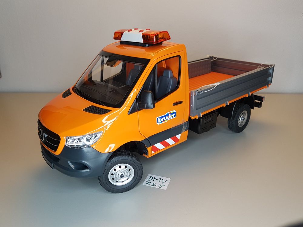 MERCEDES SPRINTER Rc elektrischer Kipper mit Lichtern -Sound (Neu ...