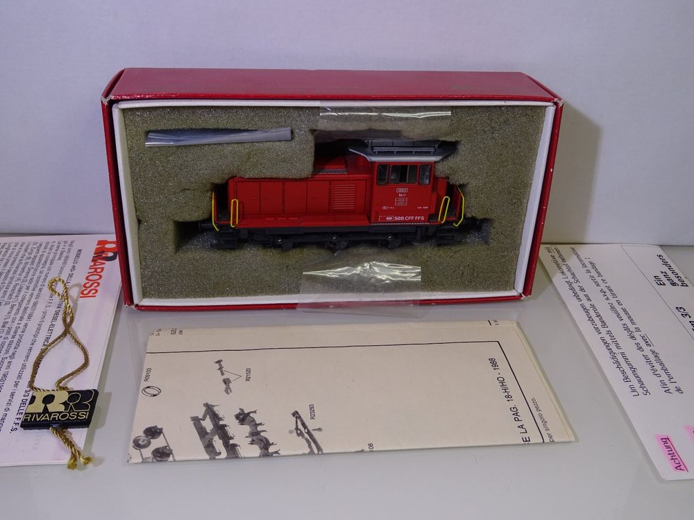 Rivarossi 1083 Em 3/3 18821 SBB CFF FFS Wechselstrom Analog (Gebraucht ...