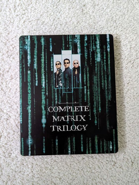 Complete MATRIX Trilogy - 4K Blu-Ray Steelbook (Gebraucht) in Oftringen ...