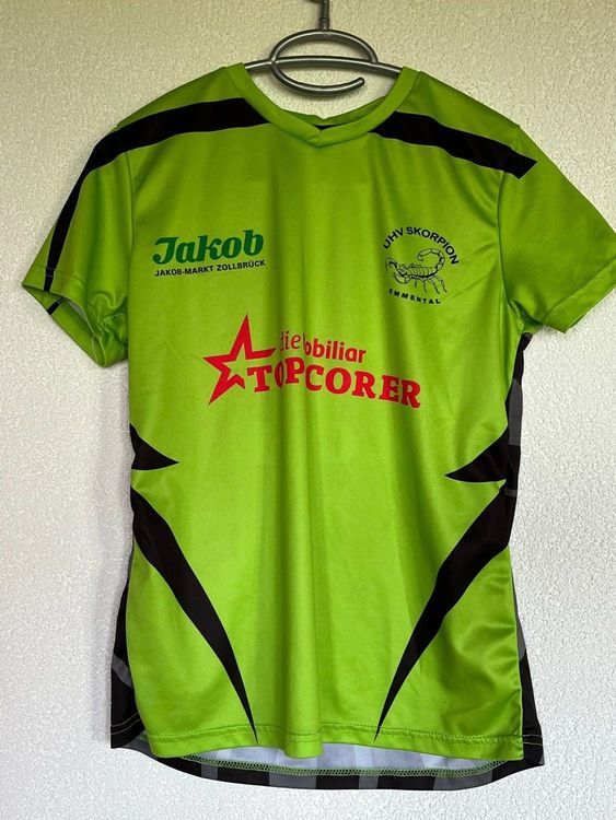 Original TOPSCORER Shirt grün, Rücken schwarz, Grösse M | Kaufen auf ...