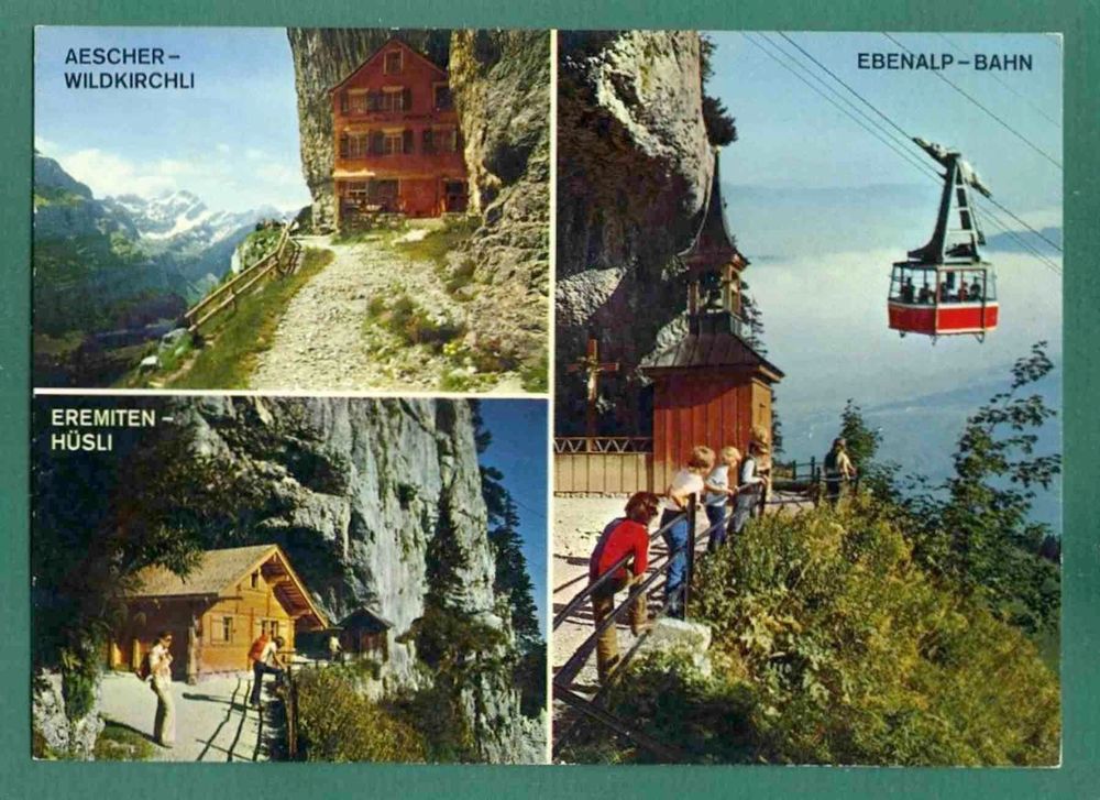 Aescher-Wildkirchli,Ebenalp-Bahn, | Kaufen auf Ricardo