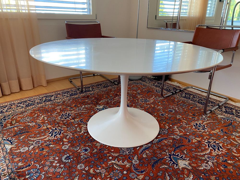 Original Knoll Saarinen Tulip Tisch, 137 cm | Kaufen auf Ricardo