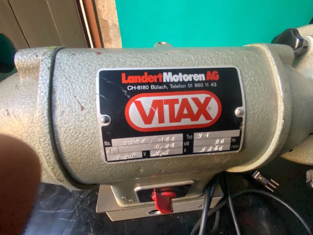 Schleifmaschine Vitax | Kaufen auf Ricardo
