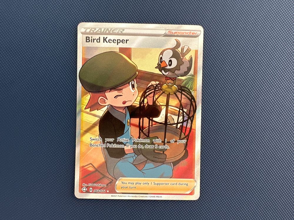 Pokemon Bird Keeper Fullart Rare Top Mega schön Trainer (Gebraucht) in ...