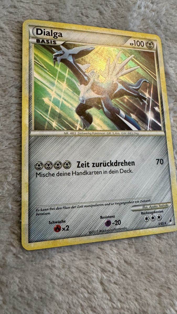 Dialga Pokemon Karte - Holo 🇩🇪 (Neu (gemäss Beschreibung)) in Dietlikon ...