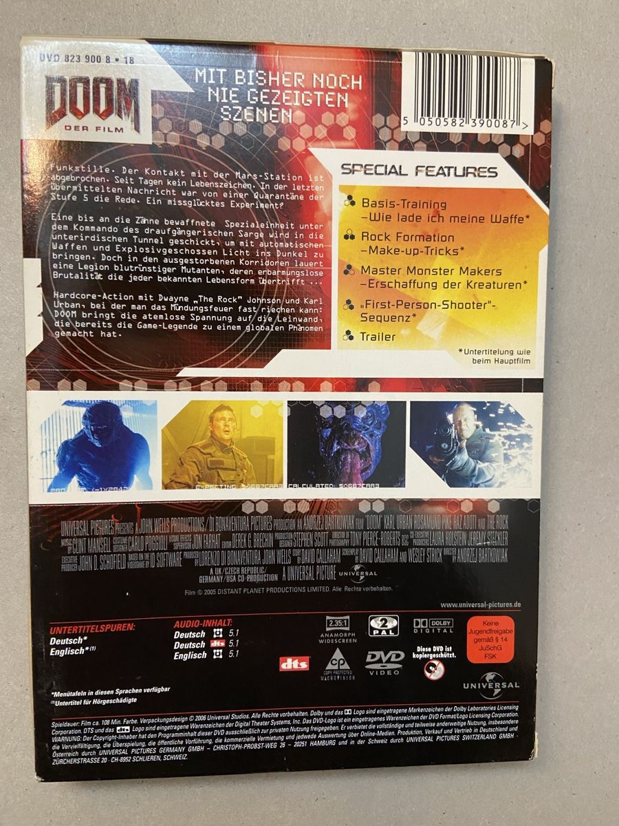 Doom - Der Film. Extended Edition (Gebraucht) in Basel für CHF 1 – mit ...