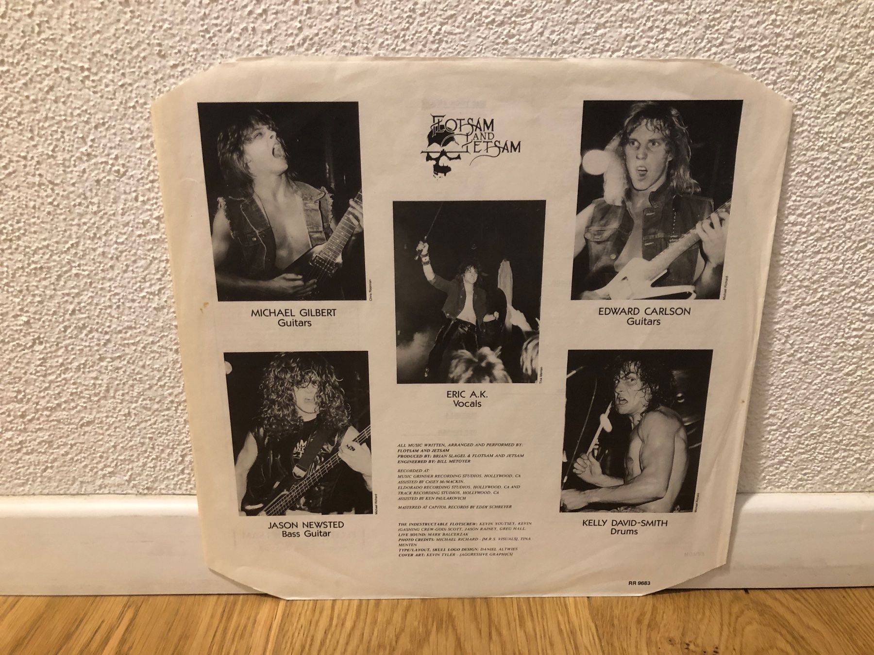 FLOTSAM AND JETSAM - DOOMSDAY... LP ORIG EU 1986 METAL BLADE (Gebraucht ...