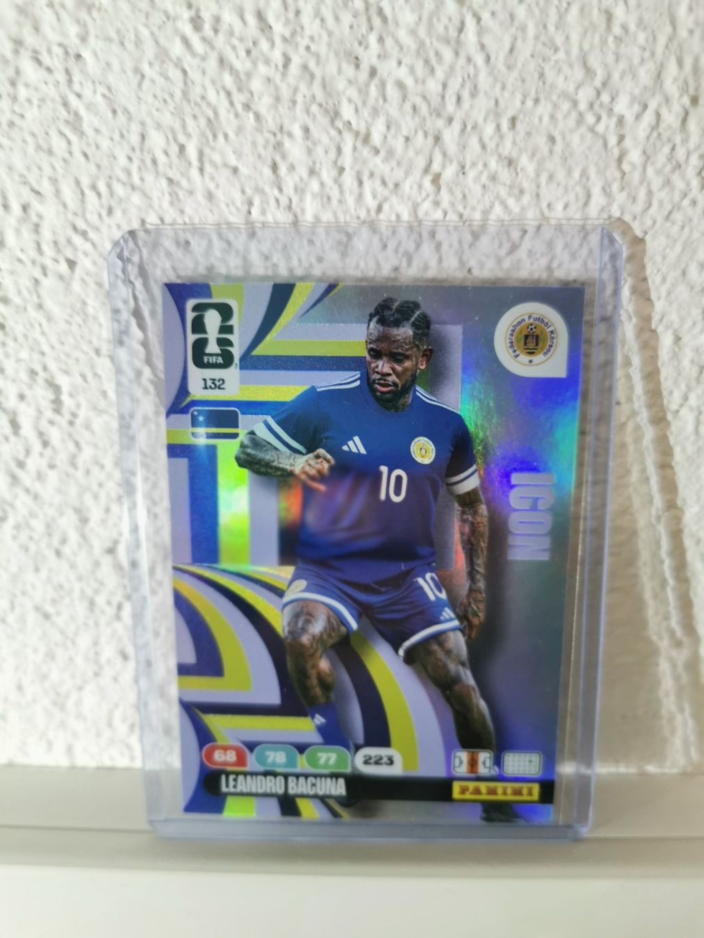 Panini Fifa World Cup 2026 - 132 Bacuna Leandro ICON (Neu (gemäss ...