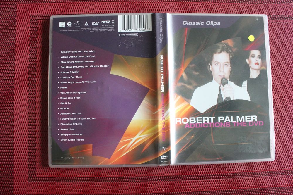 Robert Palmer / Classic Clips / 1974-1988 / Rar / DVD (Neu (gemäss ...