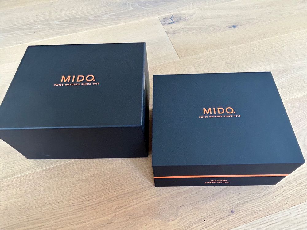 Mido Uhrenbox (Neu (gemäss Beschreibung)) in Fläsch für CHF 30 – mit ...