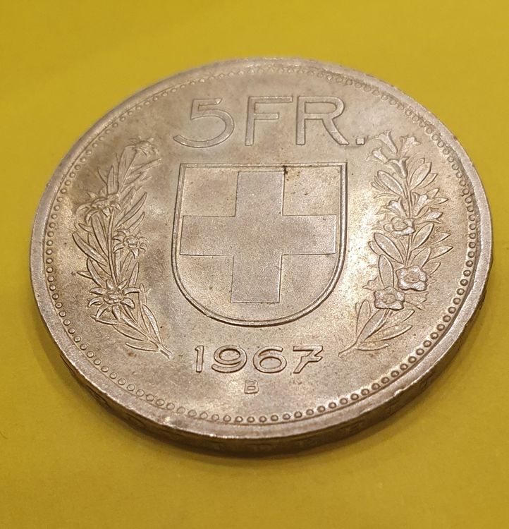 5 Franken 1967 (Gebraucht) in Willisau für CHF 9 – mit Lieferung auf Ricardo kaufen