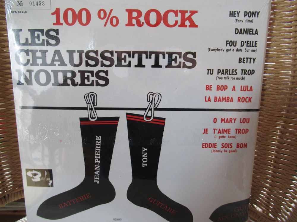 LES CHAUSSETTES NOIRES - 100% ROCK (Neu und originalverpackt) in Grône ...
