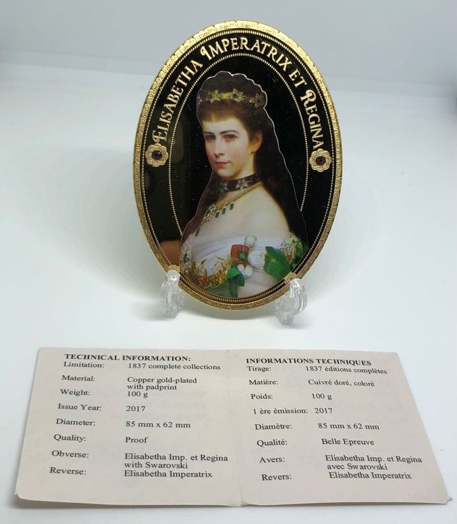 Médaille ELISABETHA IMPERATRIX ET REGINA (D'occasion) à Hauterive NE ...