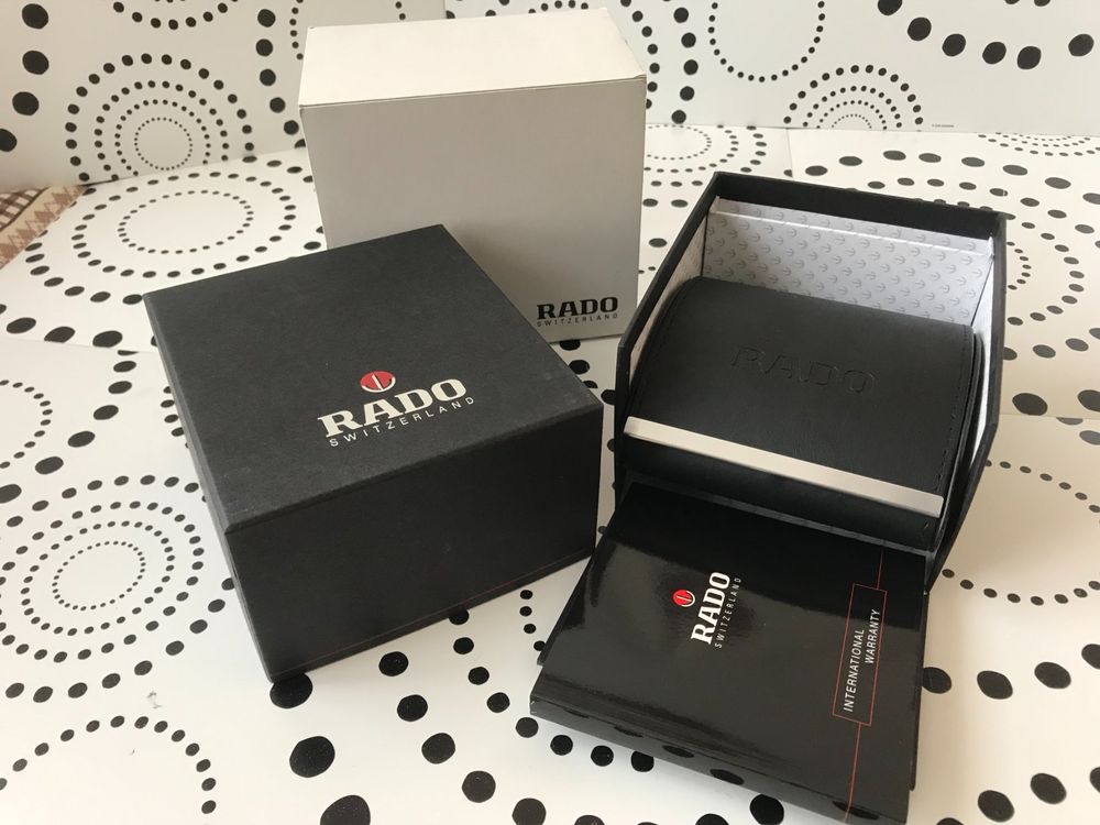 RADO ORIGINAL - WATCH CASE BOX ECRIN SCHACHTEL + BOOKLET !!! (Neu ...