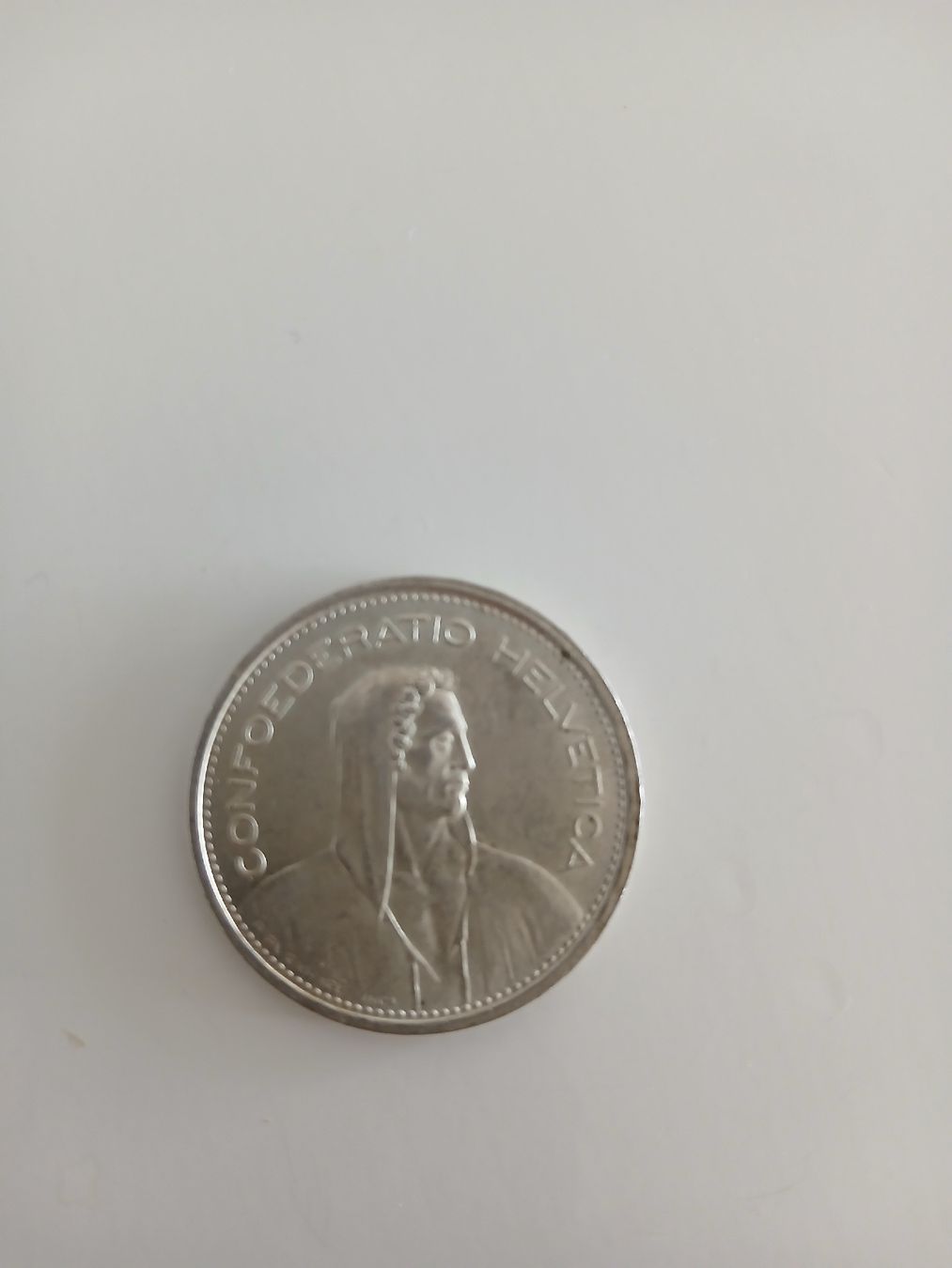 5 Fr. Silbermünze 1969 - Historische Schweizer Münze! (Gebraucht) in ...