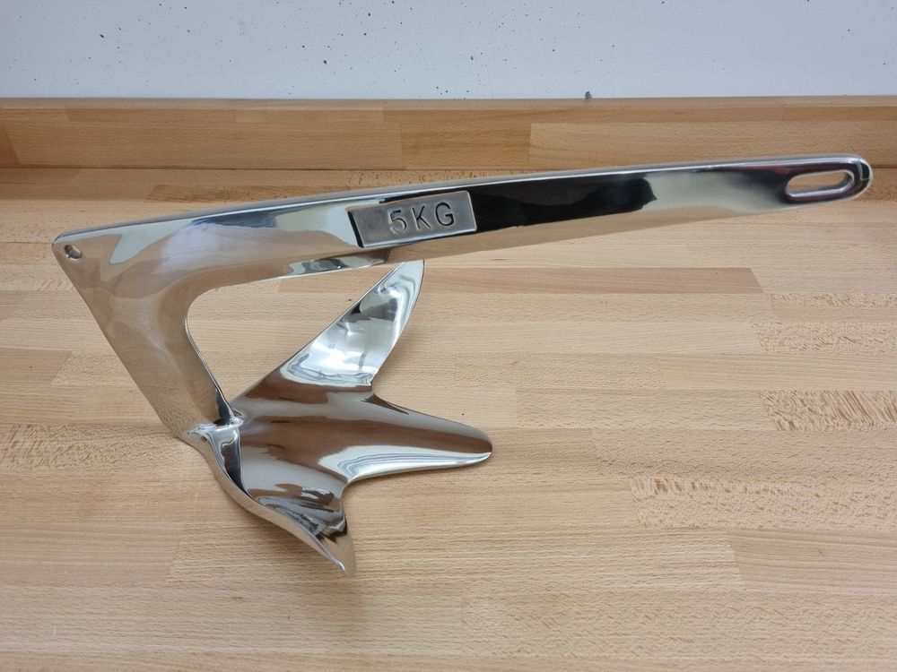 M-Anker aus poliertem Edelstahl | Kaufen auf Ricardo