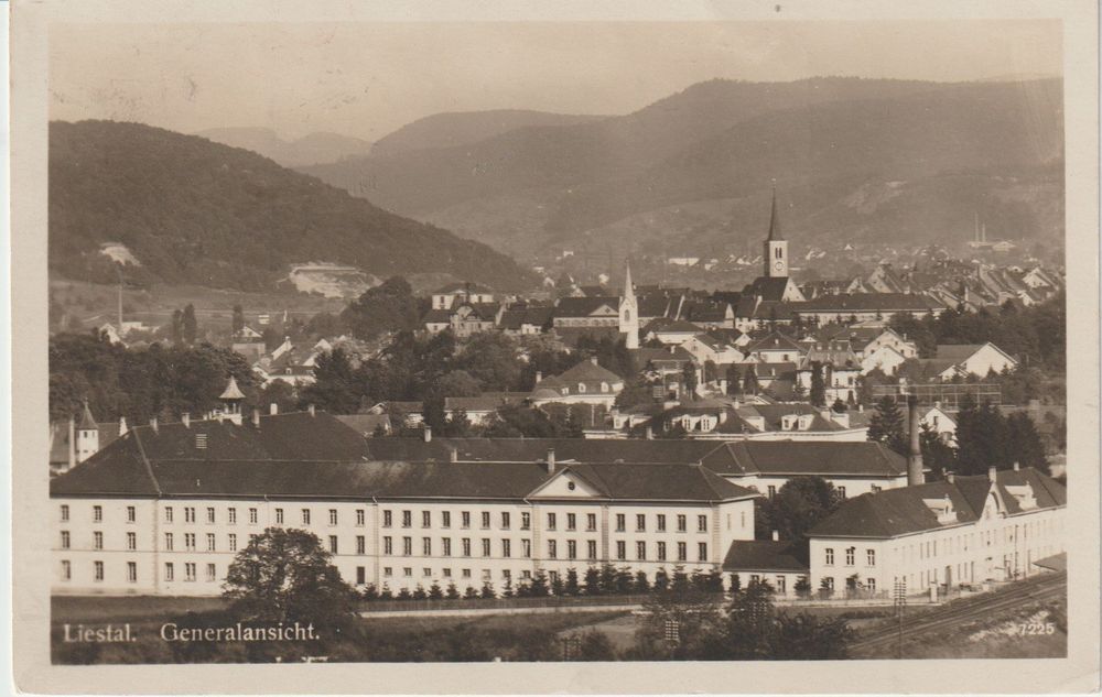 KARTE LIESTAL, ZIRKULIERT (Gebraucht) in Bure für CHF 1 – mit Lieferung auf Ricardo kaufen