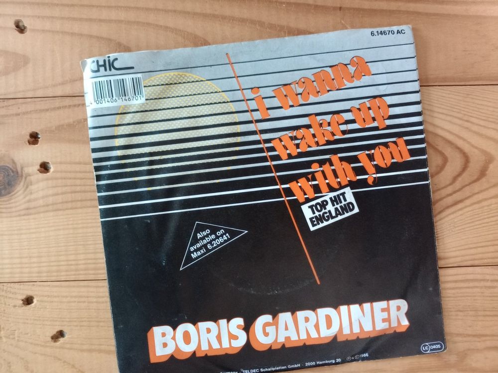 Boris Gardiner – I Wanna Wake Up With You – Single Vinyl (Gebraucht) in Waldenburg für CHF 1 ...