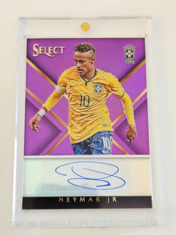 Panini Select Soccer Autogramm Auto Neymar Jr. Brazil Brasil (Neu (gemäss Beschreibung)) in Baar ...