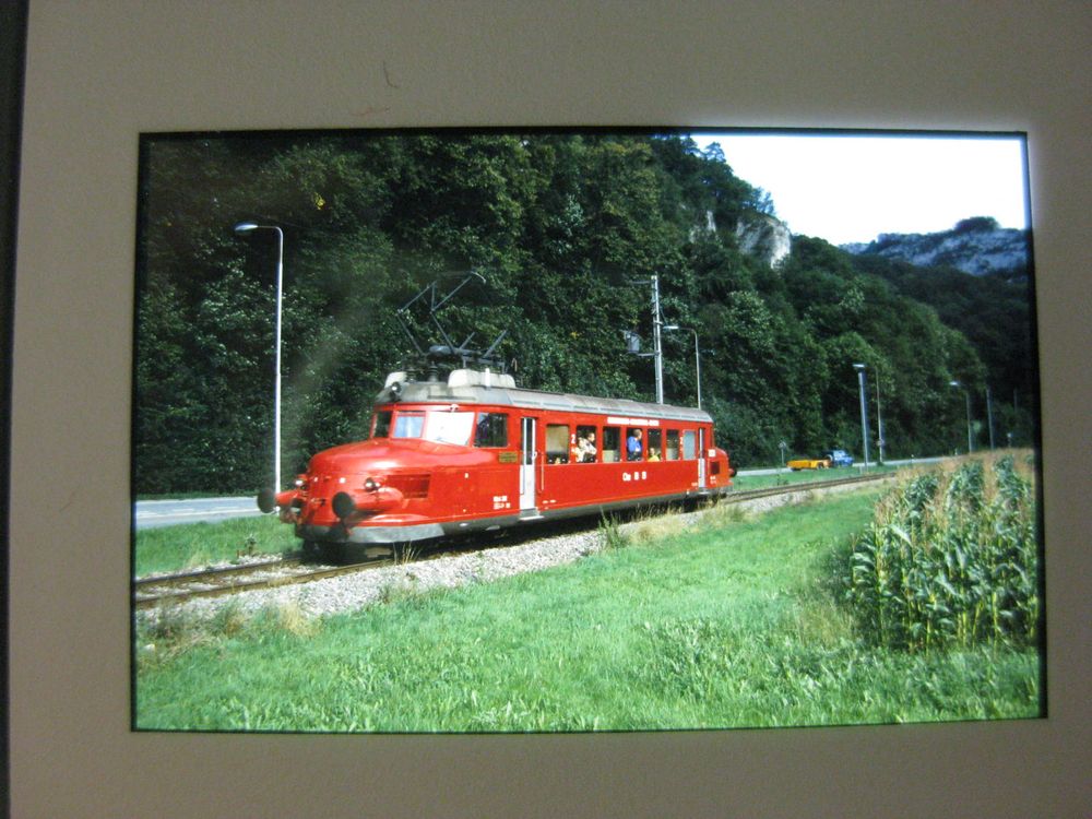 Dia: OeBB Klus roter Pfeil 1999 (Neu (gemäss Beschreibung)) in Malters ...