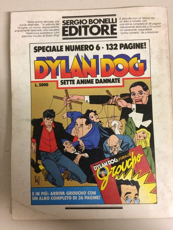 DYLAN DOG # 70 IL BOSCO DEGLI ASSASSINI Sergio Bonelli 1992 (Gebraucht ...