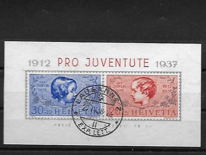 PJ Block 1937 gest. Kat: CHF 70.- (Gebraucht) in Basel für CHF 5 – mit Lieferung auf Ricardo kaufen