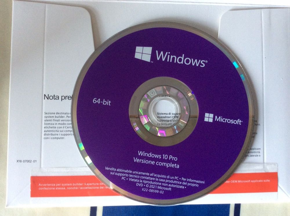 Windows 10 PRO 64bit Full Version DVD | Kaufen auf Ricardo
