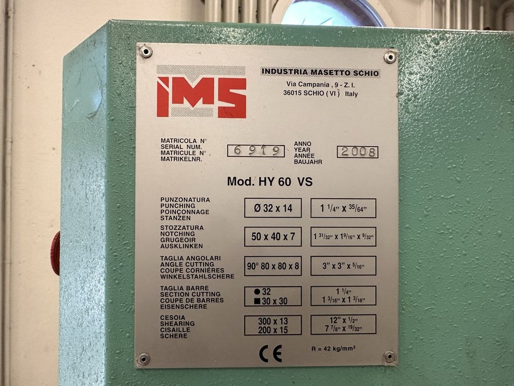 Universal Stanze IMS 60 mit sehr vielen Matrizen (Gebraucht) in Necker für CHF 8500 – nur ...