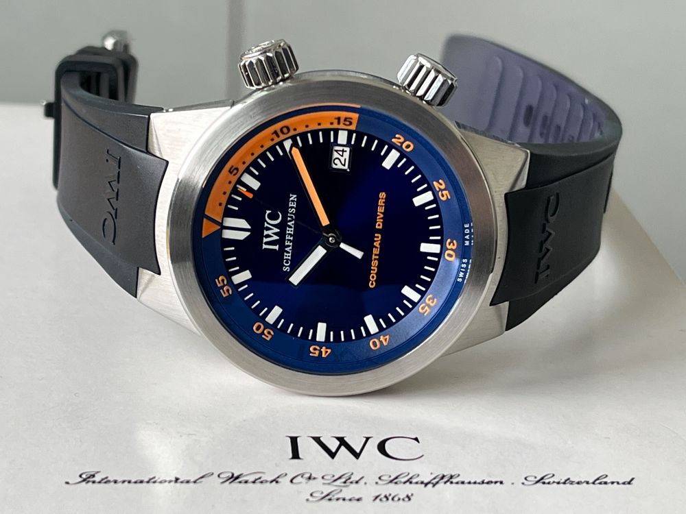 IWC Aquatimer Cousteau Divers Fullset IW354806 | Kaufen auf Ricardo