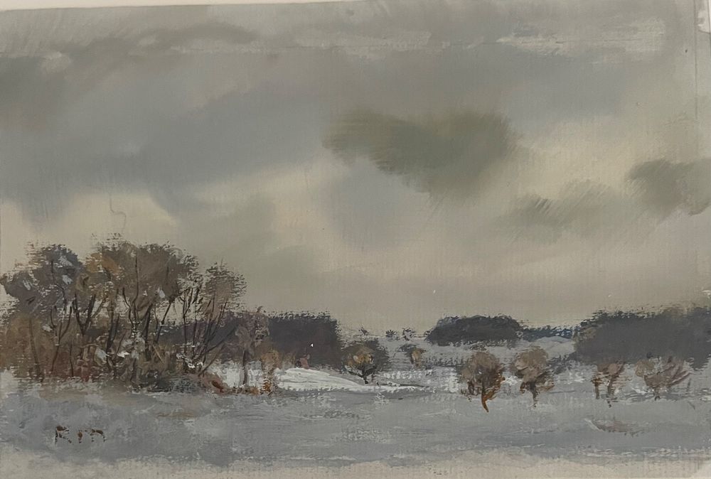 Rudolf Müller (1892-1972) Gouasch Landschafts Gemälde (Gebraucht) in Root für CHF 35 – mit ...