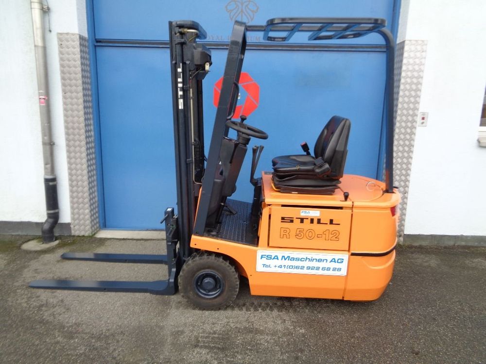 STILL Elektro-3-Rad Gabelstapler, 1.2 kg, 3 m (Gebraucht) in Aarwangen für CHF 6200 – nur ...