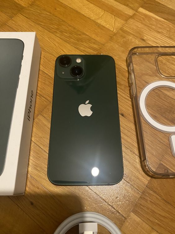 Apple iPhone 13 mini MNFF3ZD/A 128 GB Grün mit Hülle OVP | Kaufen auf ...