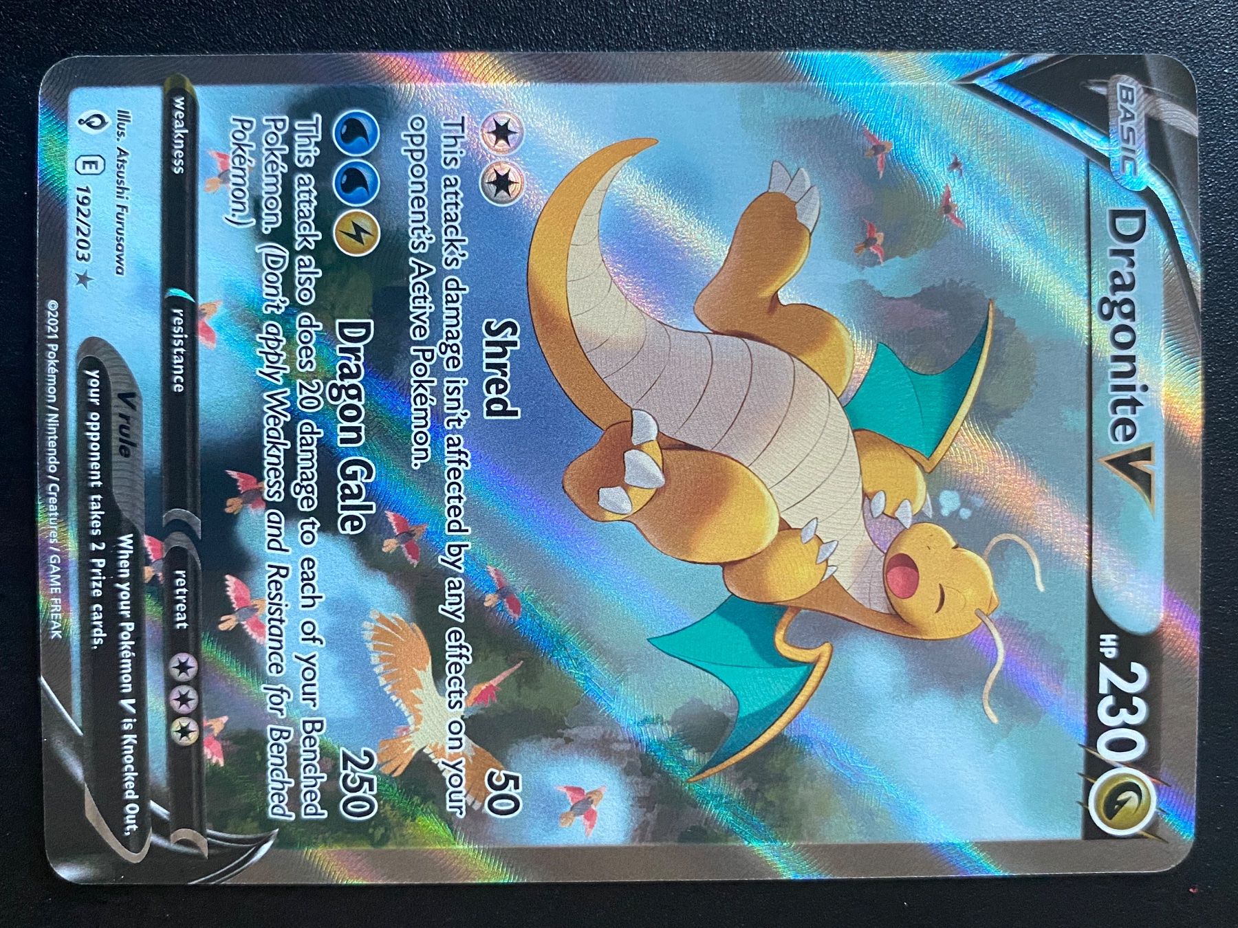 Dragonite V (192/203) - Evolving Skies - NM+ - EN (Neu (gemäss ...