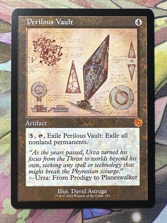 Perilous Vault #101 Retro Frame Artifacts (Neu (gemäss Beschreibung ...