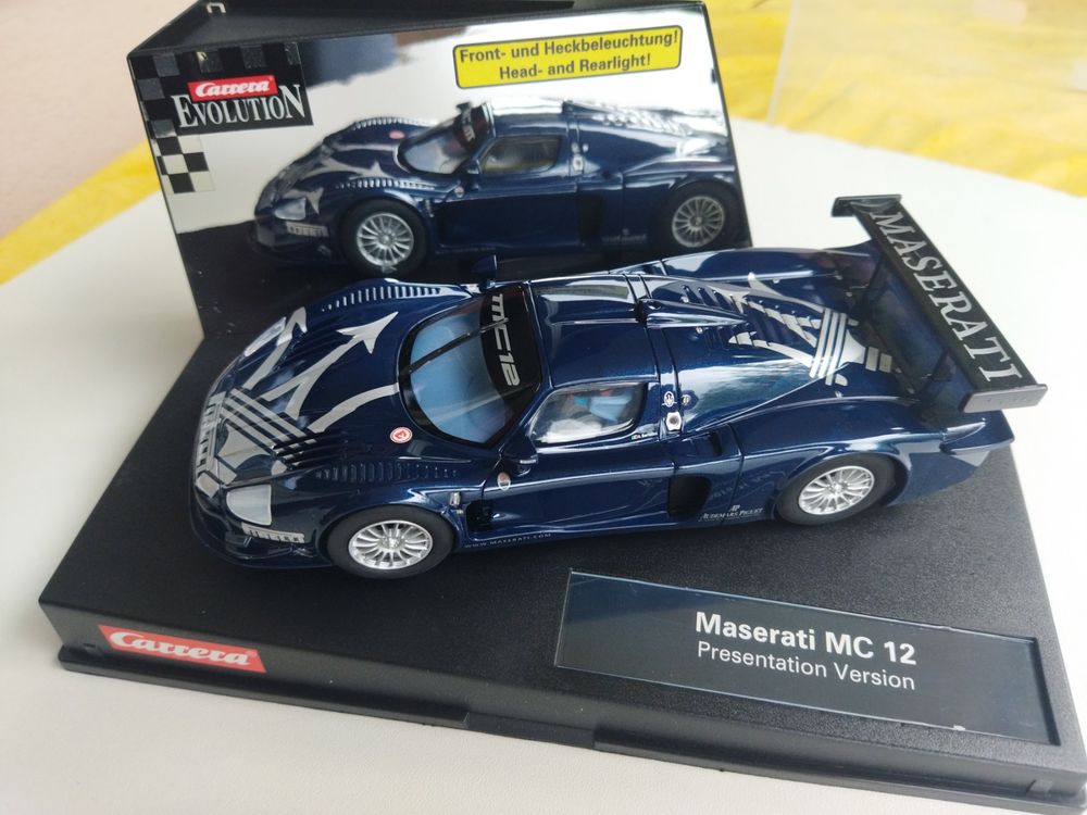 Maserati MC 12 "Presentation" von Carrera Evolution 1/32 (Neu und ...