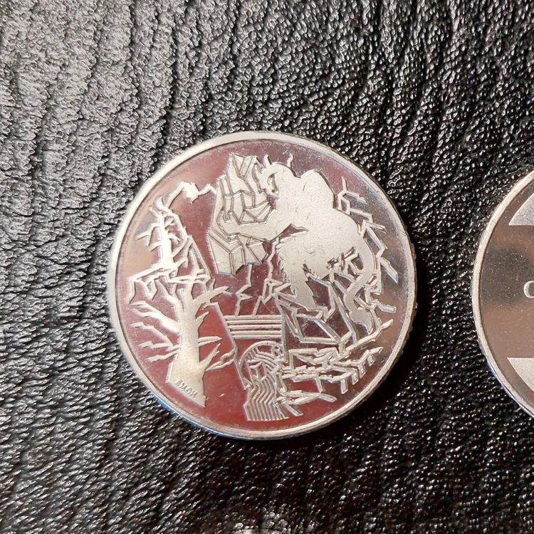 swissmint - Gedenkmünze 1994 "Teufelsbrücke" (Neu (gemäss Beschreibung)) in Rotkreuz für CHF 40 ...