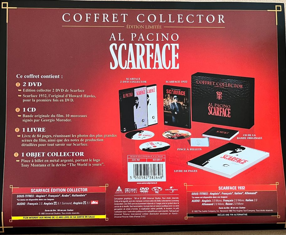 Scarface Coffret DVD édition limitée (D'occasion) à Sion pour CHF 51 ...