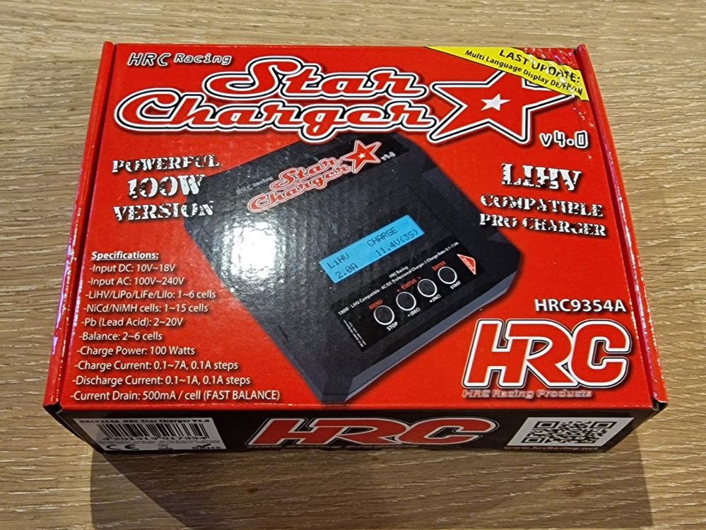 Ladetechnik HRC Ladegerät / RC, HRC Star Charger, 100W, OVP | Kaufen auf Ricardo