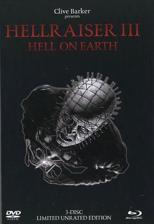 Hellraiser 3 1992 Uncut Mediabook Blu Ray And 2 Dvds Kaufen Auf Ricardo