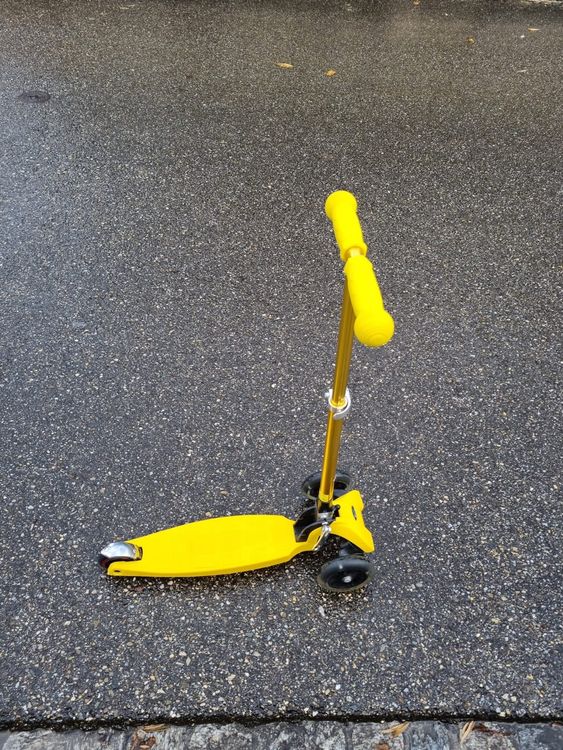 Fun pro one gelb deluxe, Kinderroller 3 Räder, LED Räder | Kaufen auf ...