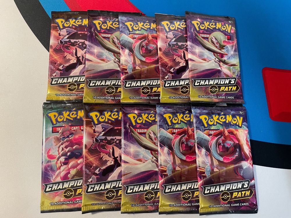 10x Champion‘s Path Booster Pokemon TCG (Gebraucht) in für CHF 78 – mit ...