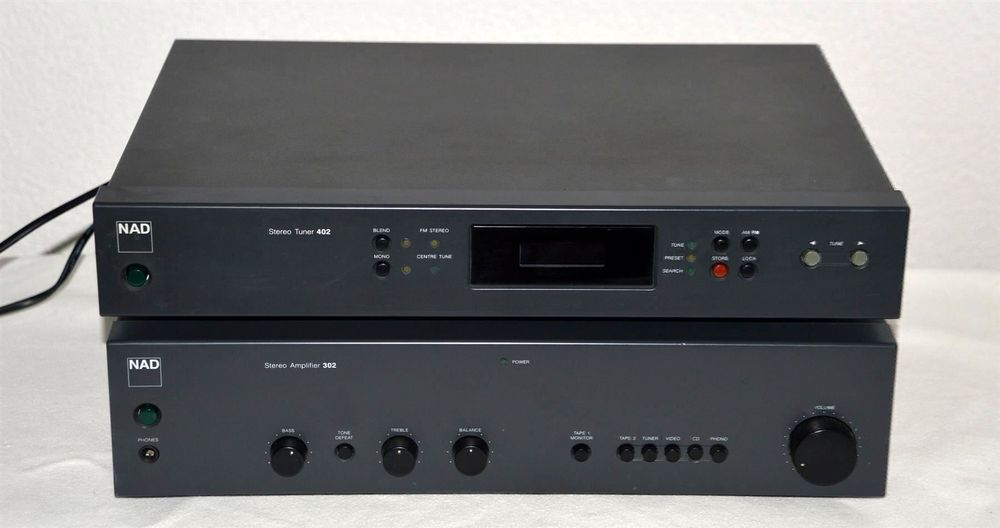 Verstärker NAD 302 amplificateur + NAD 402 Tuner (Gebraucht) in ...
