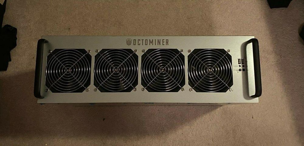 Octominer B8PLUS 4U Rack Mining Chassis mit 7x Fans Riserles | Kaufen ...