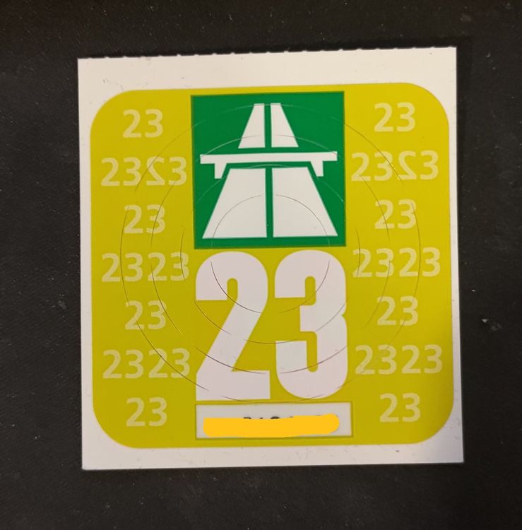 Vignette Autoroutière 2023 (Neu und originalverpackt) in Collonge-Bellerive für CHF 37 – mit ...