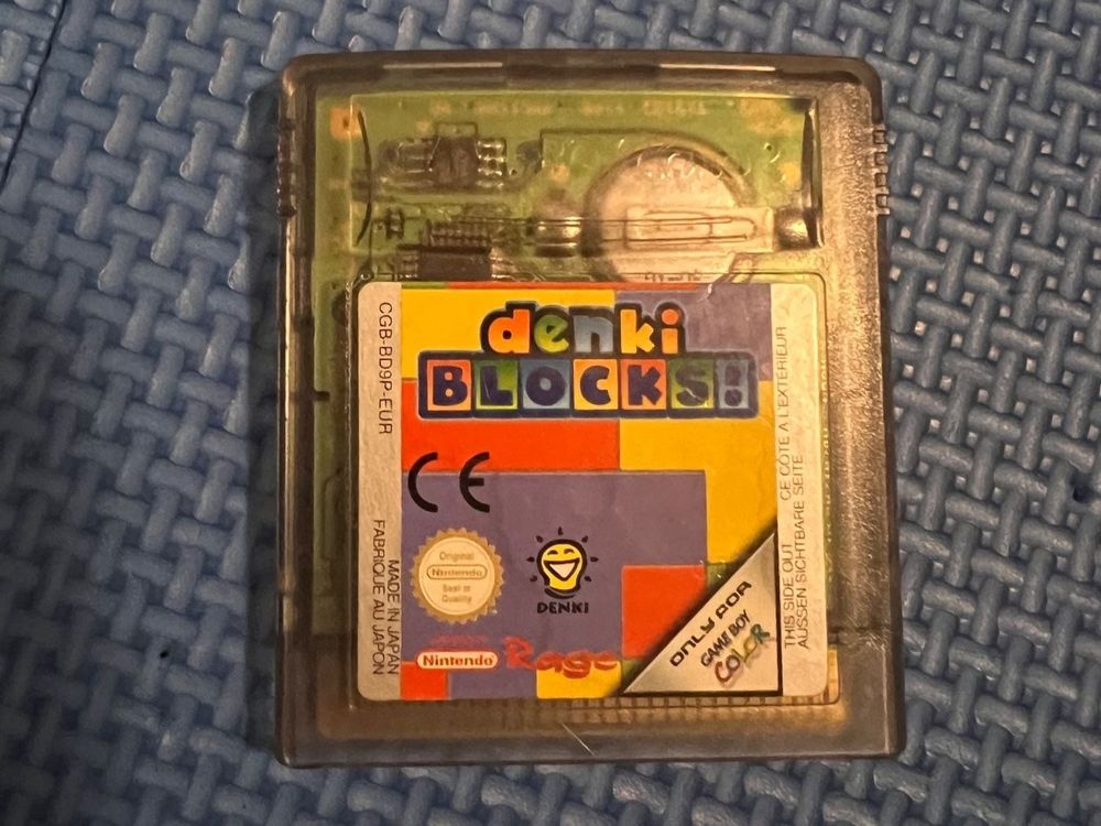 Denki Blocks! Game Boy Color Spiel Modul Rarität (Gebraucht) in Gossau ...