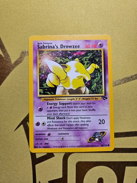 Gym Challenge - Sabrina's Drowzee (Gebraucht) in Bellinzona für CHF 1 – mit Lieferung auf ...