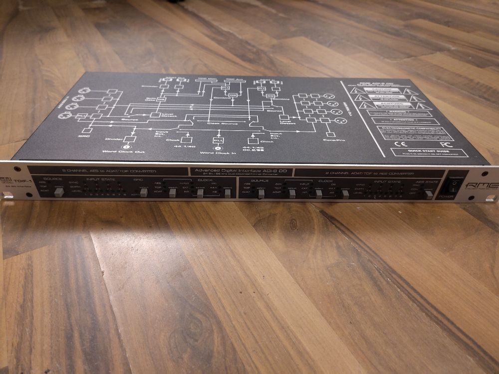 RME ADI-8 DS ADAT/TDIF Interface Converter Top Zustand! (Gebraucht) in ...
