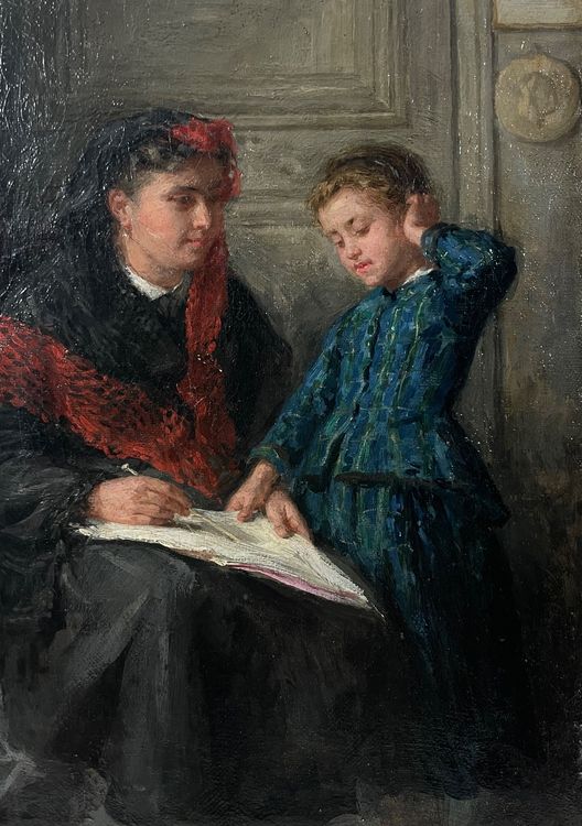 Edmond Eugene Valton (1836-1910) Gemälde (Gebraucht) in Root für CHF ...